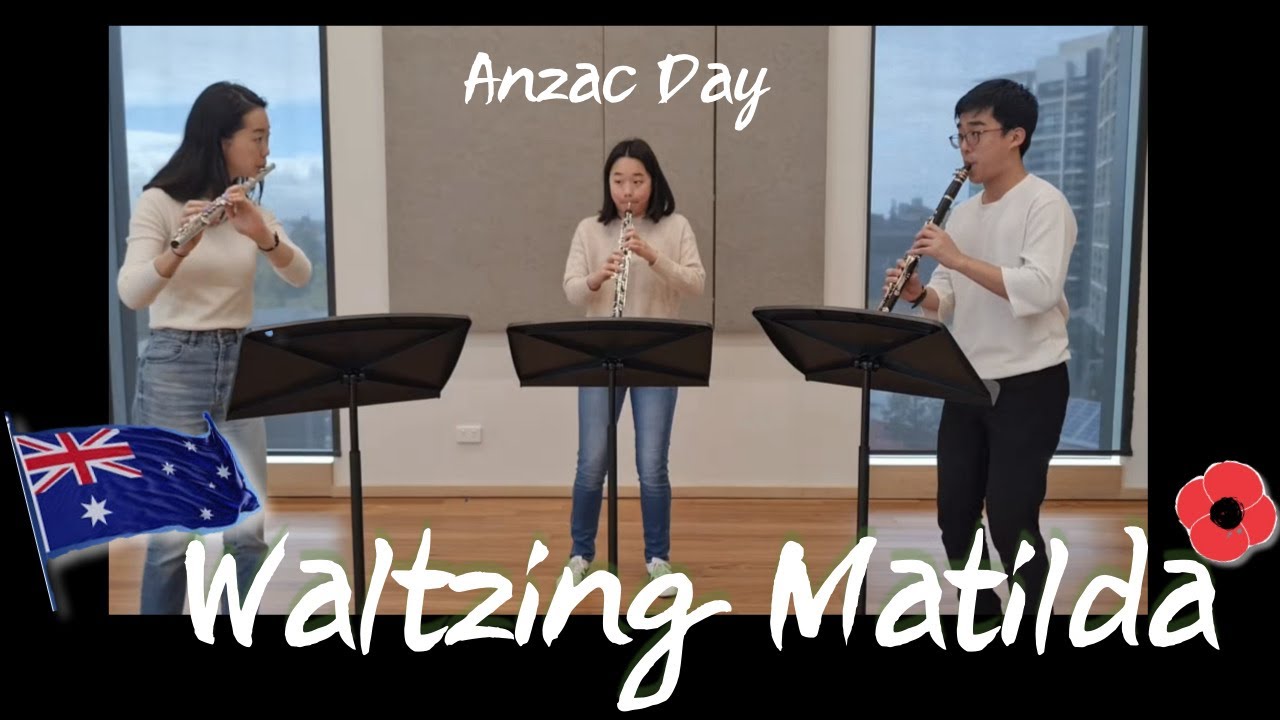 Waltzing Matilda Trio cover - Flute, Oboe, Clarinet - YouTube