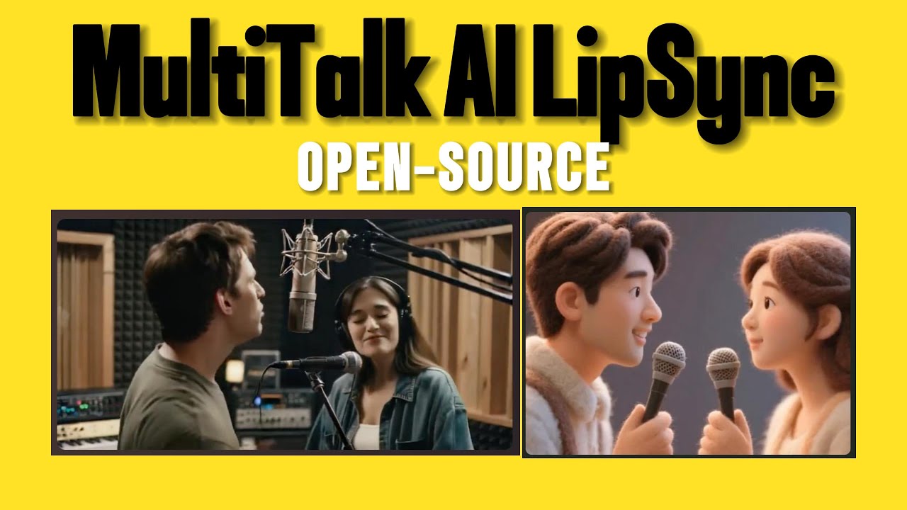⁣The AI Lip-Sync Problem, Finally Solved. (MultiTalk Overview) - YouTube