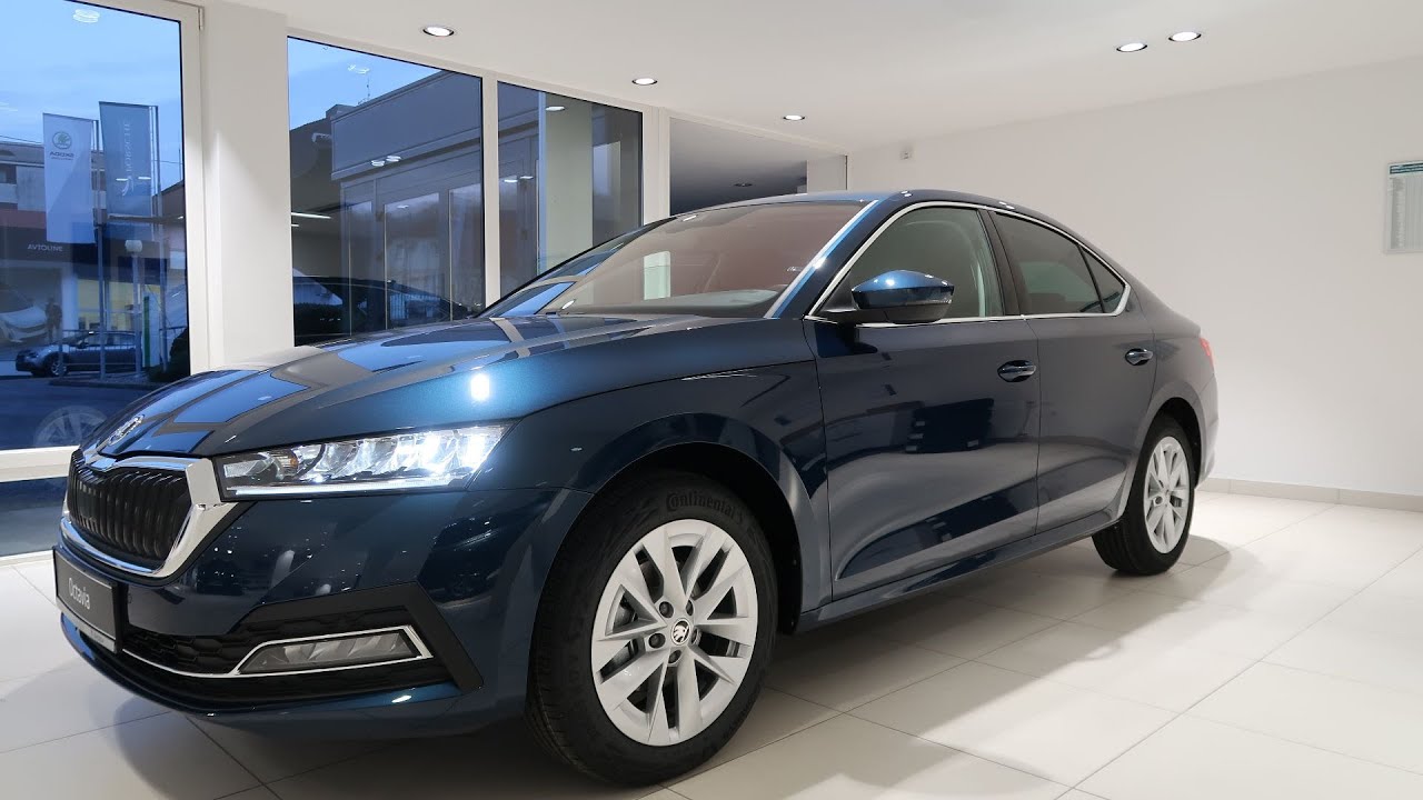 2022 SKODA Octavia 1.5 TSi Style in LAVA Blue Metallic - EXTERIOR by ...