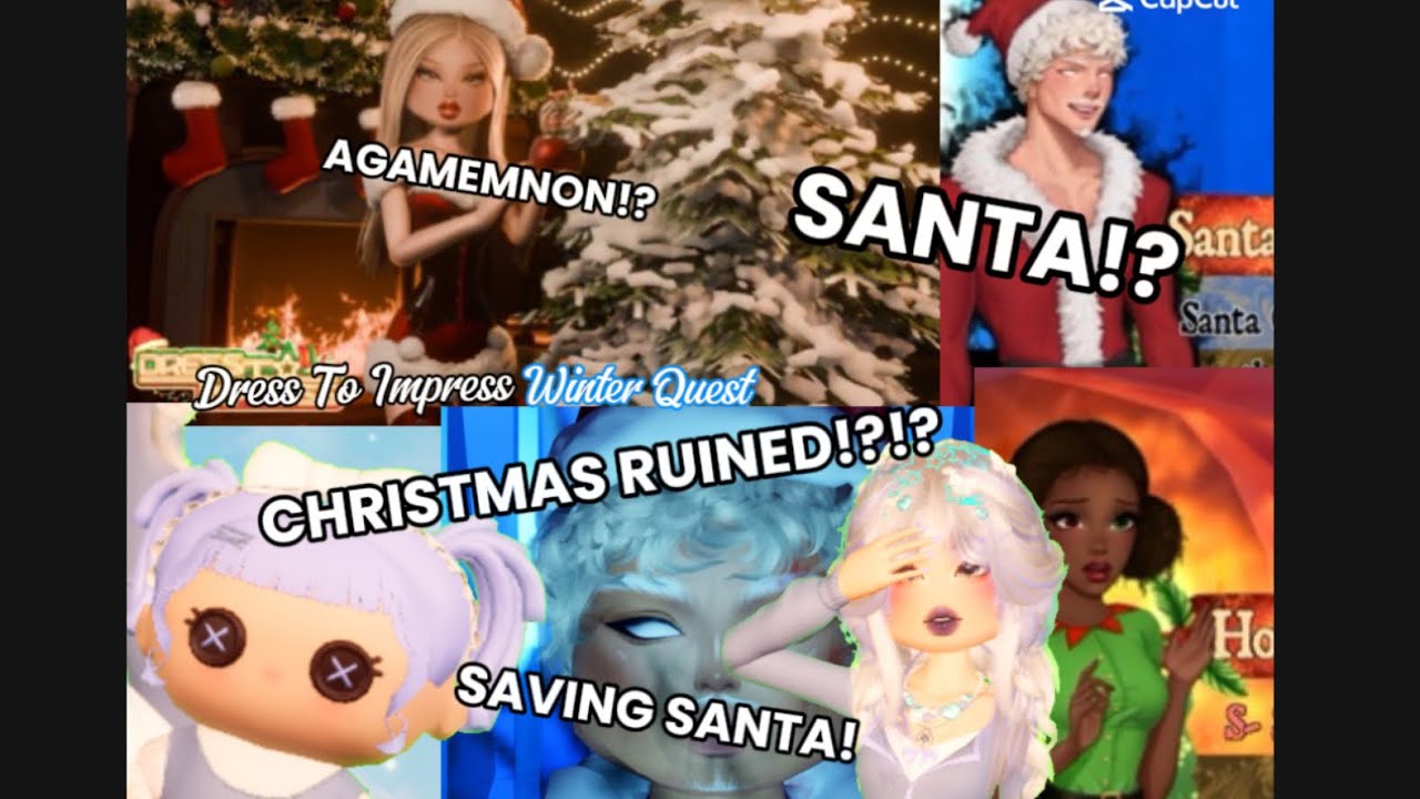 Dress To Impress WINTER QUEST | Chapter 1-3 | Christmas ruined ...