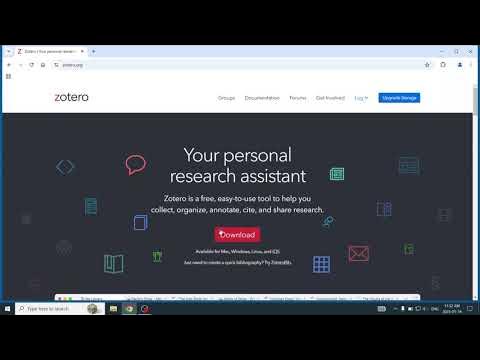 How to install Zotero 7 on Windows - YouTube