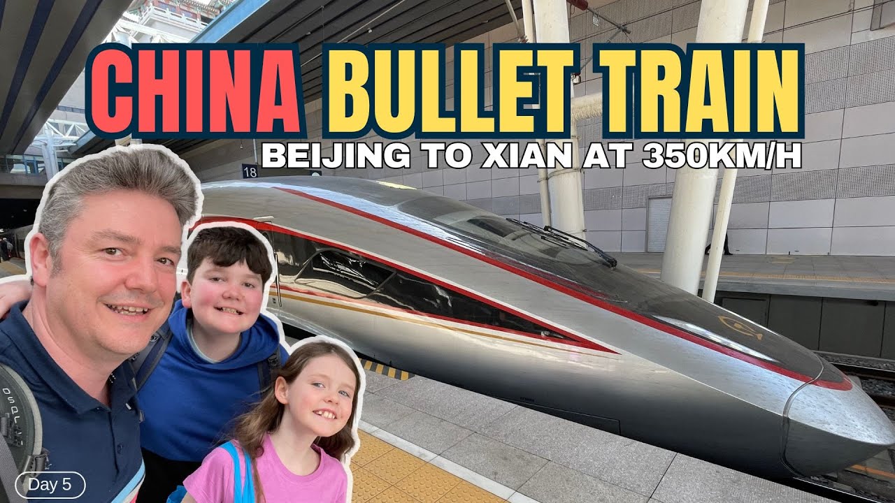 Riding the WORLDS FASTEST Bullet Train from Beijing to Xian in China ...