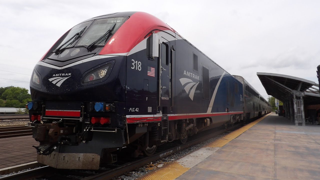 Railfanning Between Hattiesburg and Jackson, MS! ft Amtrak Heritage ...