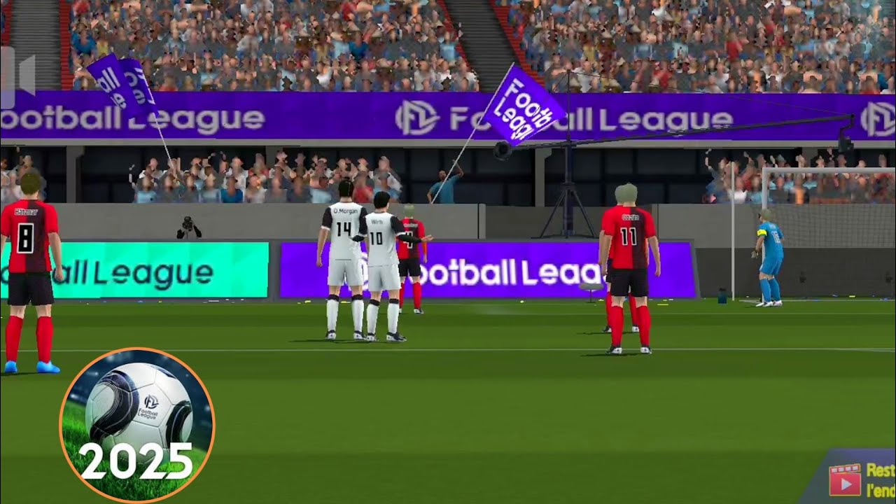 FOOTBALL LEAGUE 2025 120 FPS 4K ULTRA REALISTIC GRAPHICS GAMEPLAY - YouTube