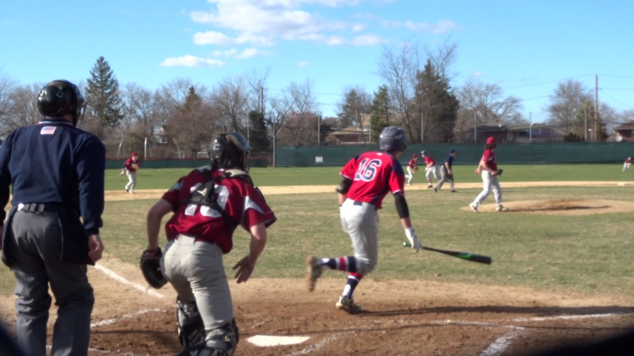 Varsity Cold Spring Harbor Baseball ag Clarke April 5, 2017 - YouTube