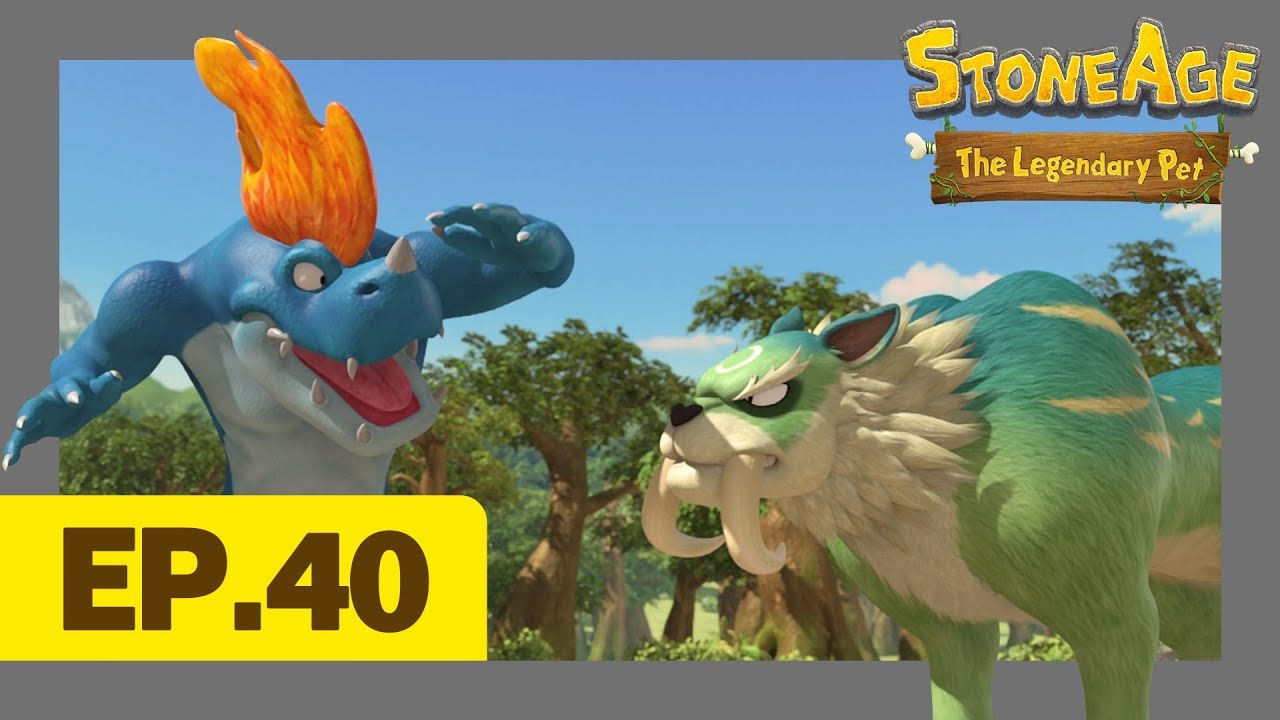 Stone Age The Legendary Pet l Episode 40 Yangidon’s Rival l Dinosaur ...