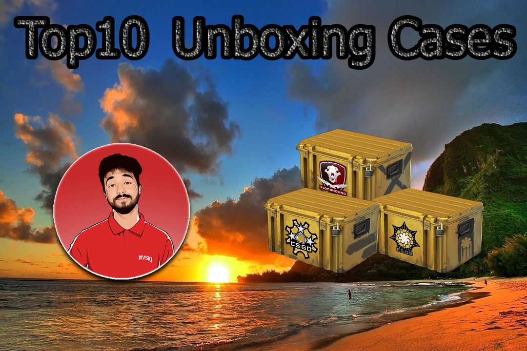 Top 10 Unboxing Cases of Tiagovski CS:GO - YouTube