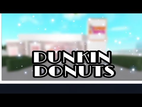 Dunkin Donuts Tour! | Roblox Bloxburg | Kiaa - YouTube
