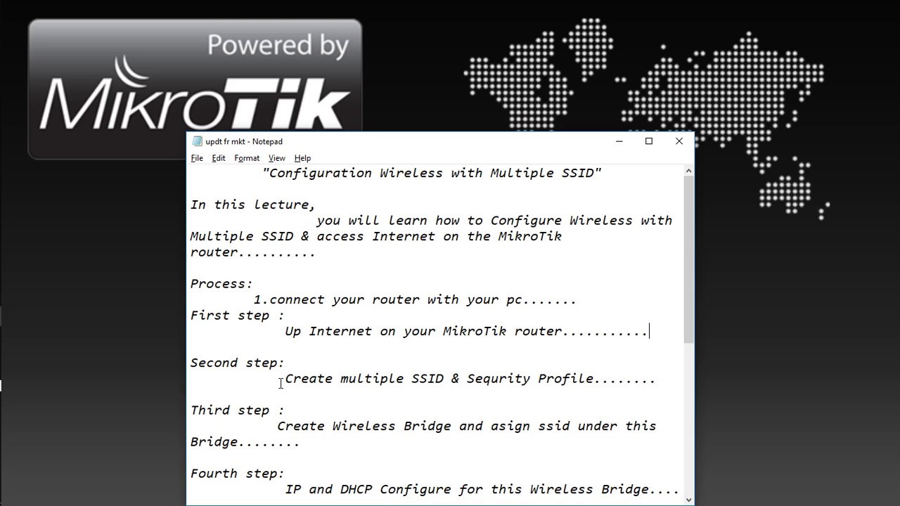 ๐mikrotik Tutorial 11 ๐ How To Configure Multiple Ssid On Mikrotik ๐ Westech It Youtube