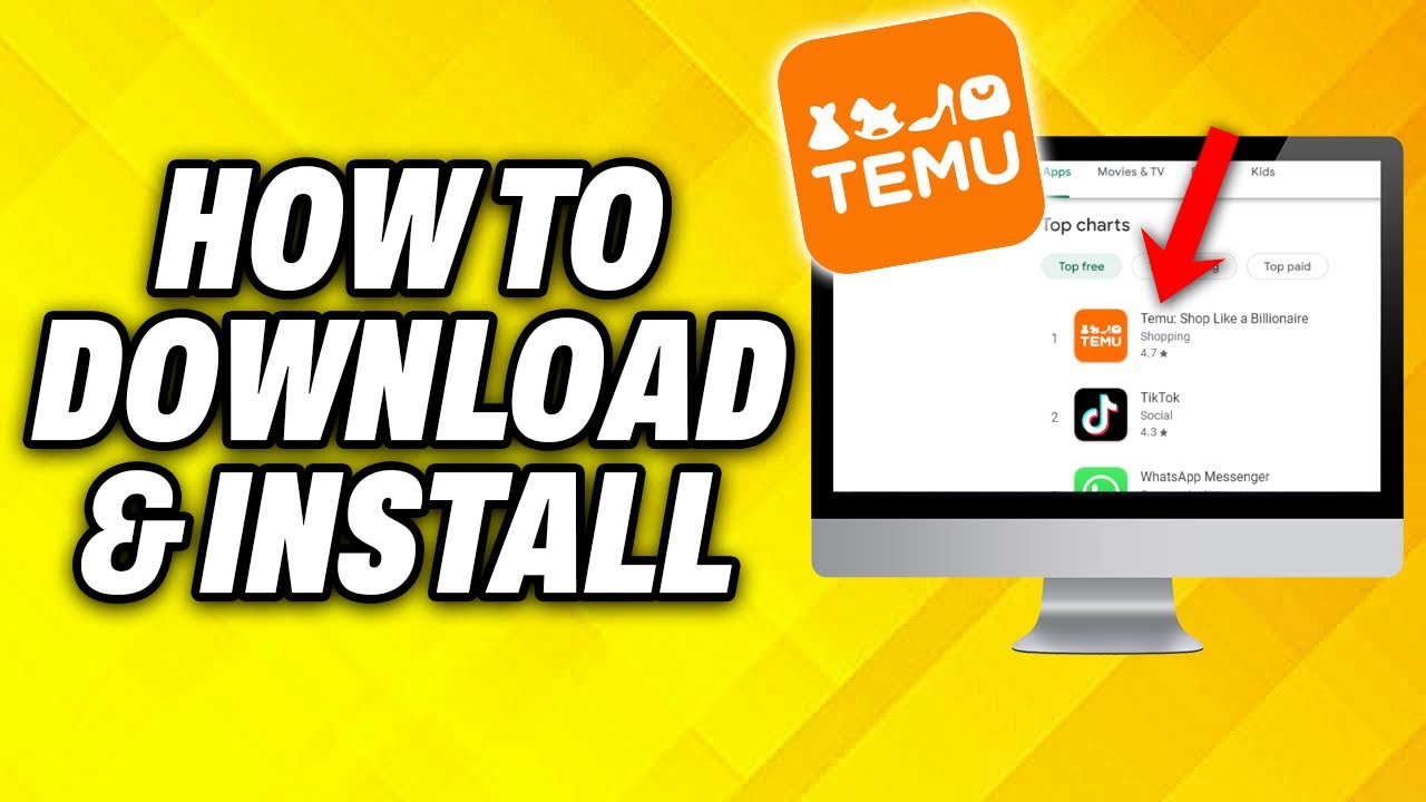How To Download & Install Temu On PC 2025 - YouTube