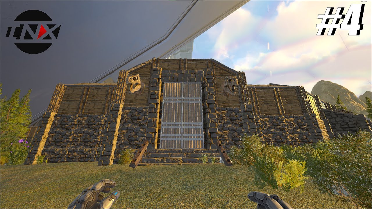 BUILD DU BÂTIMENT DE BREEDING POUR LES REX-X ! ARK INX CLUSTER 1 #4 ...