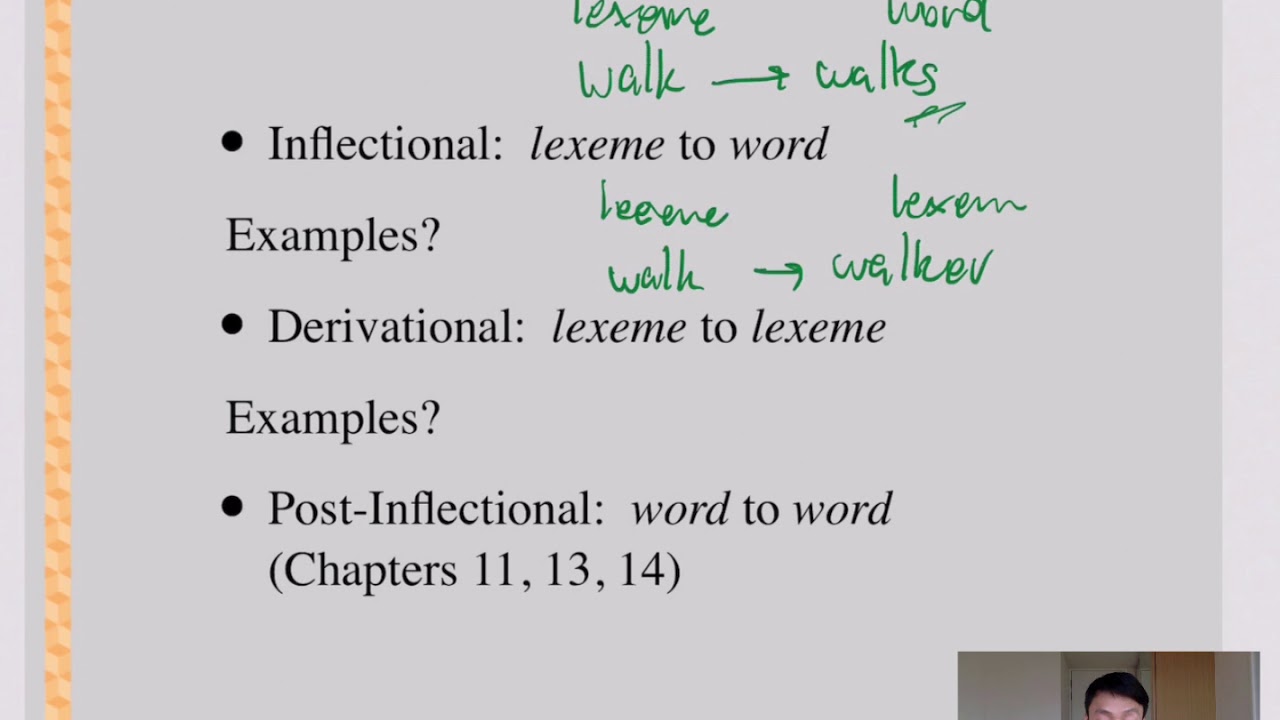 [Syntax] Week 8.6 Lexical Rule - YouTube