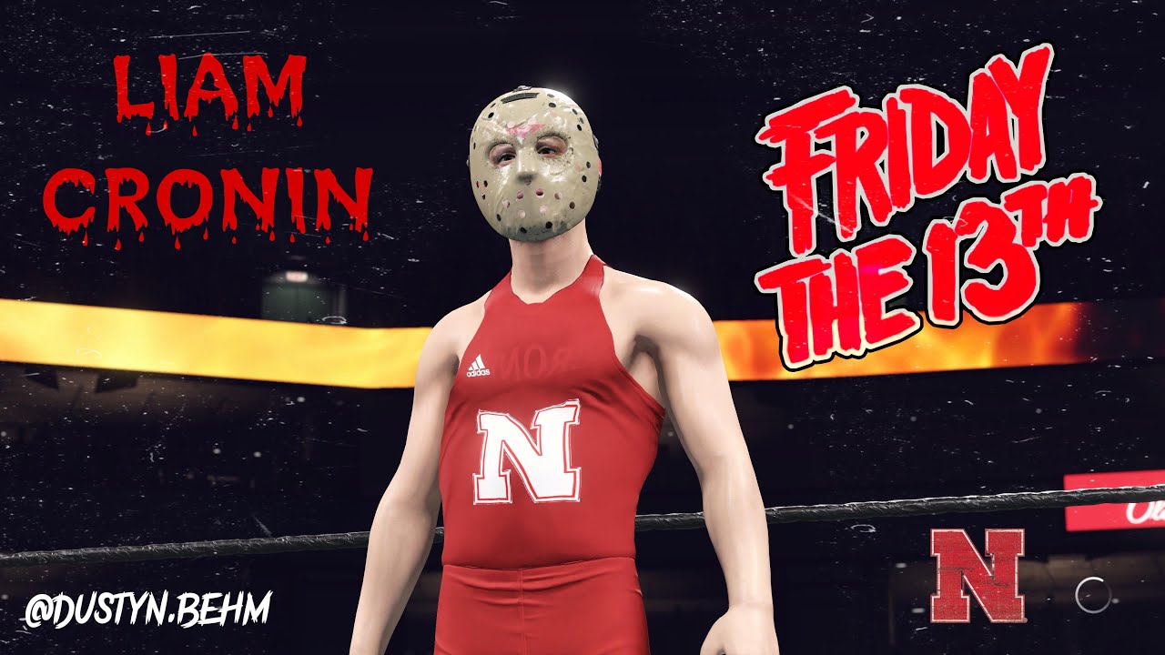 Friday The 13th Liam Cronin Nebraska Husker Wrestling vs Shelton ...