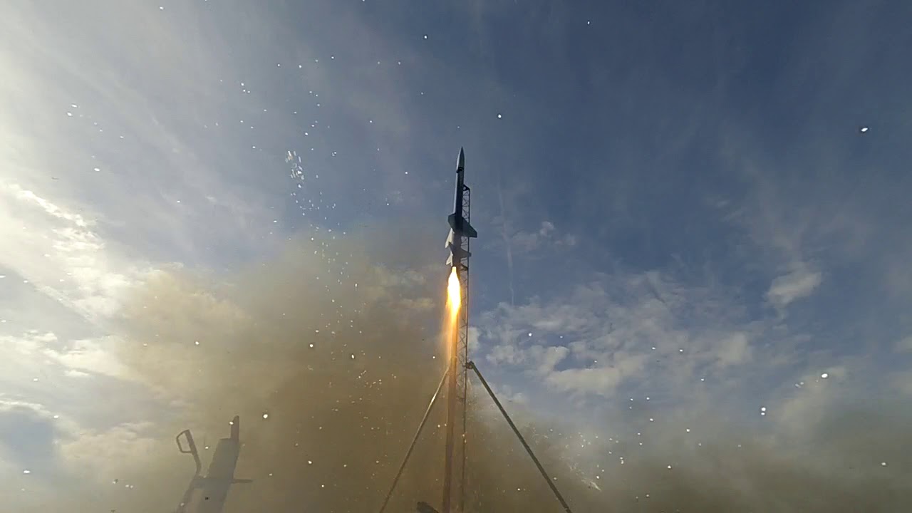 contrail hybrids rocket motors flights sept 2017 Bavaria - launch pad ...