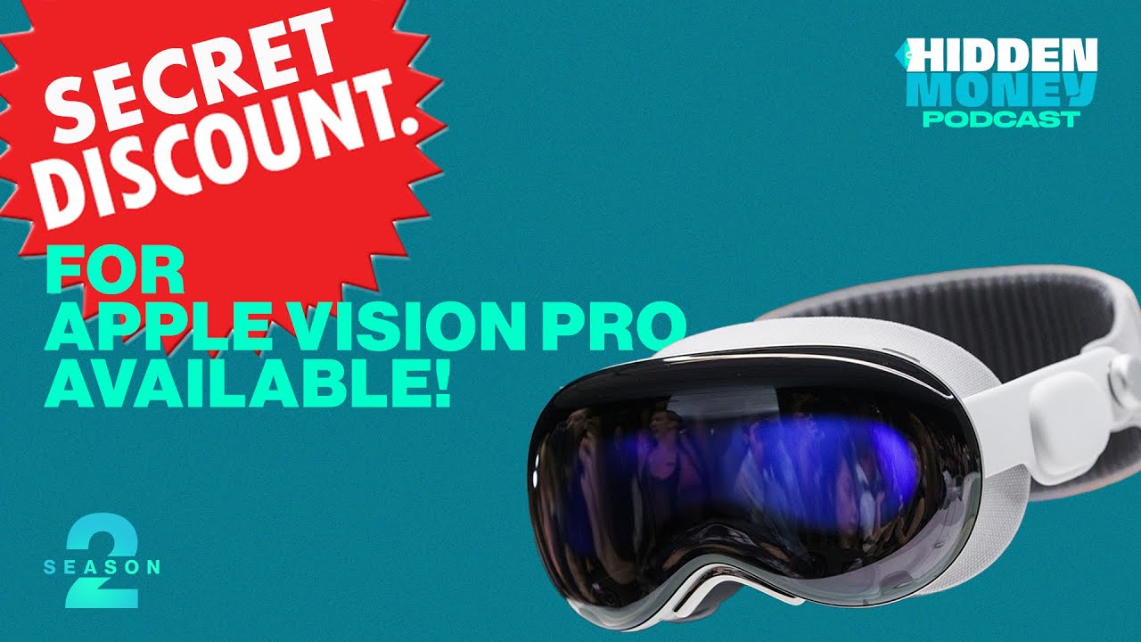 Secret Discount for Apple Vision Pro Available! - YouTube