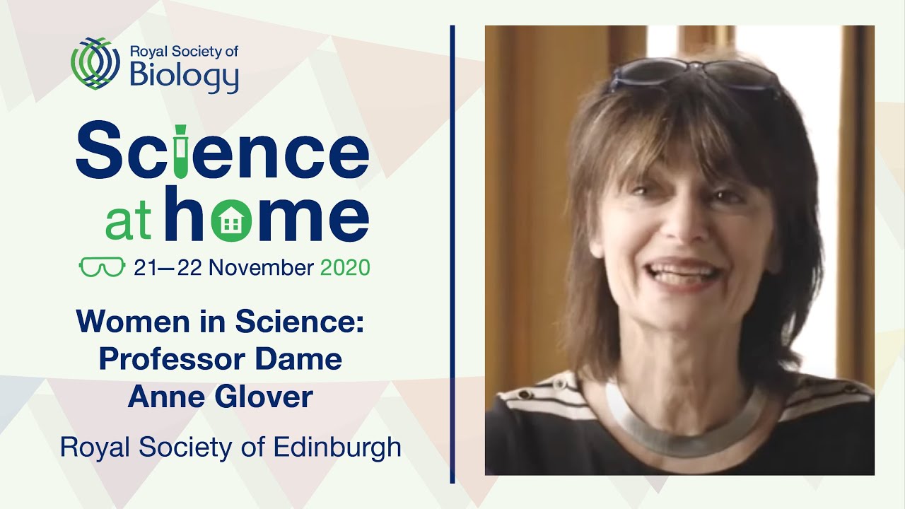 Prof Dame Anne Glover on why she became a scientist | Science at Home ...