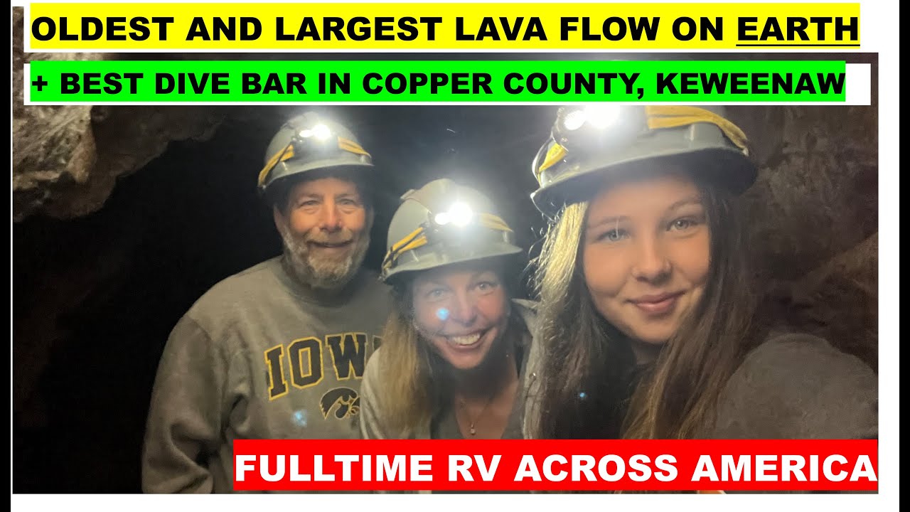 Michigan Copper Mine (it's a thing!) | Oldest and Largest Lava Flow on ...