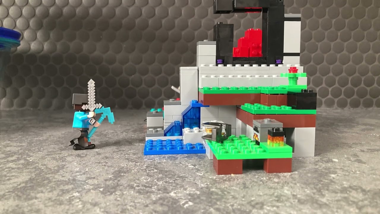 Lego Minecraft stop motion - YouTube
