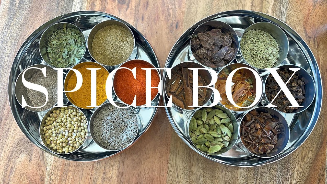 INDIAN SPICE BOX - Essential Indian Spices ( English Audio) - YouTube