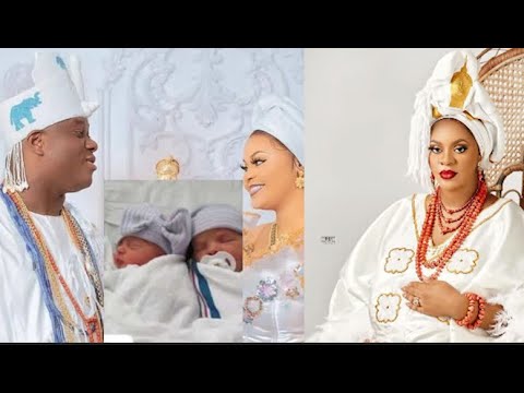 Royal Naming Ceremony: Watch Ooni Of Ife & His Queens Name The Twins In ...