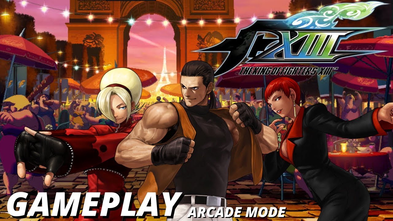 The King Of Fighters XIII - Robert, Vice, Ash - Gameplay Arcade Mode ...