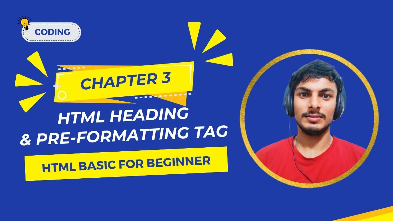 Html Tutorial in hindi || Html head,paragraph,pre-formating tag # ...