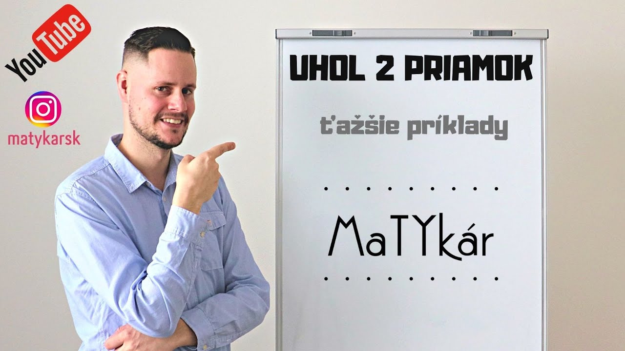 UHOL 2 PRIAMOK - ako ho počítame? - YouTube