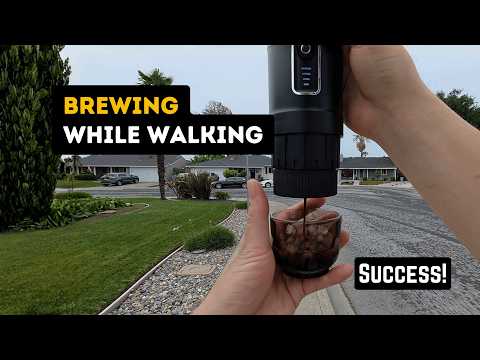 Made Espresso While Walking. Plus Three Business Updates.