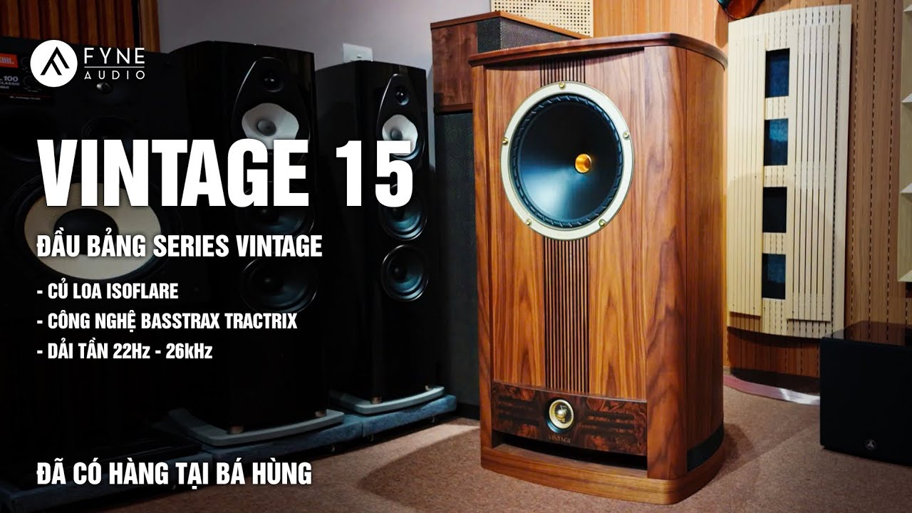 BÕ CÔNG CHỜ ĐỢI CẶP LOA HIẾM - Loa Fyne Audio Vintage 15 hiếm và khủng ...