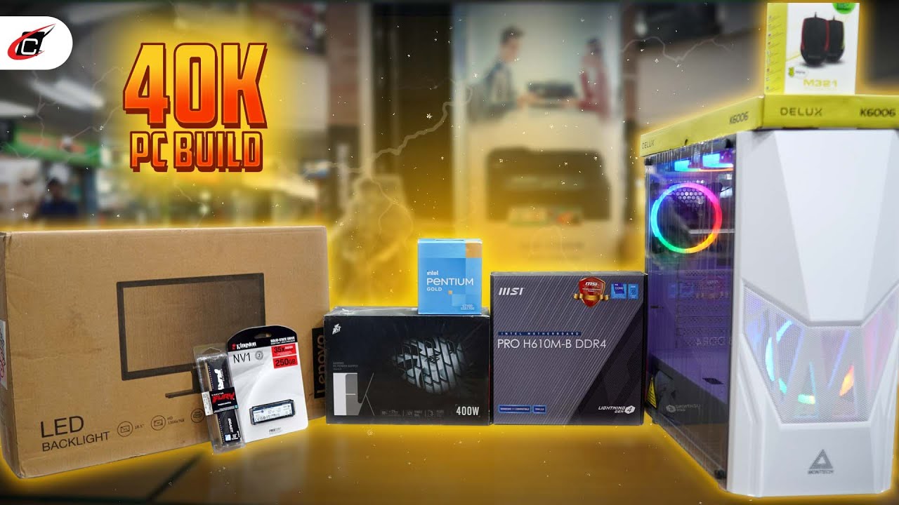 40K Working PC🖥️Build Update Price in Bangladesh | PENTIUM GOLD G7400 ...