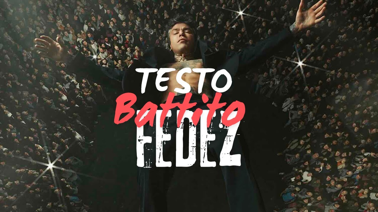 Battito - Fedez | Testo e Canzone | lyrics - YouTube