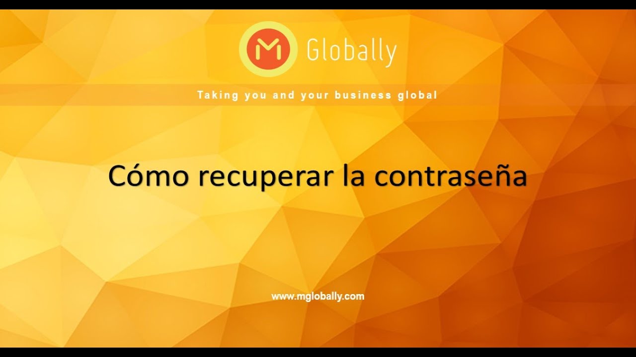 Cómo recuperar la nueva contraseña , en caso de olvido - YouTube