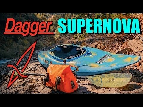 Dagger SuperNova Full Slice Whitewater Kayak Review - YouTube