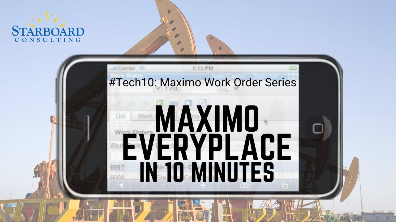 Tech 10: Maximo Everyplace - YouTube