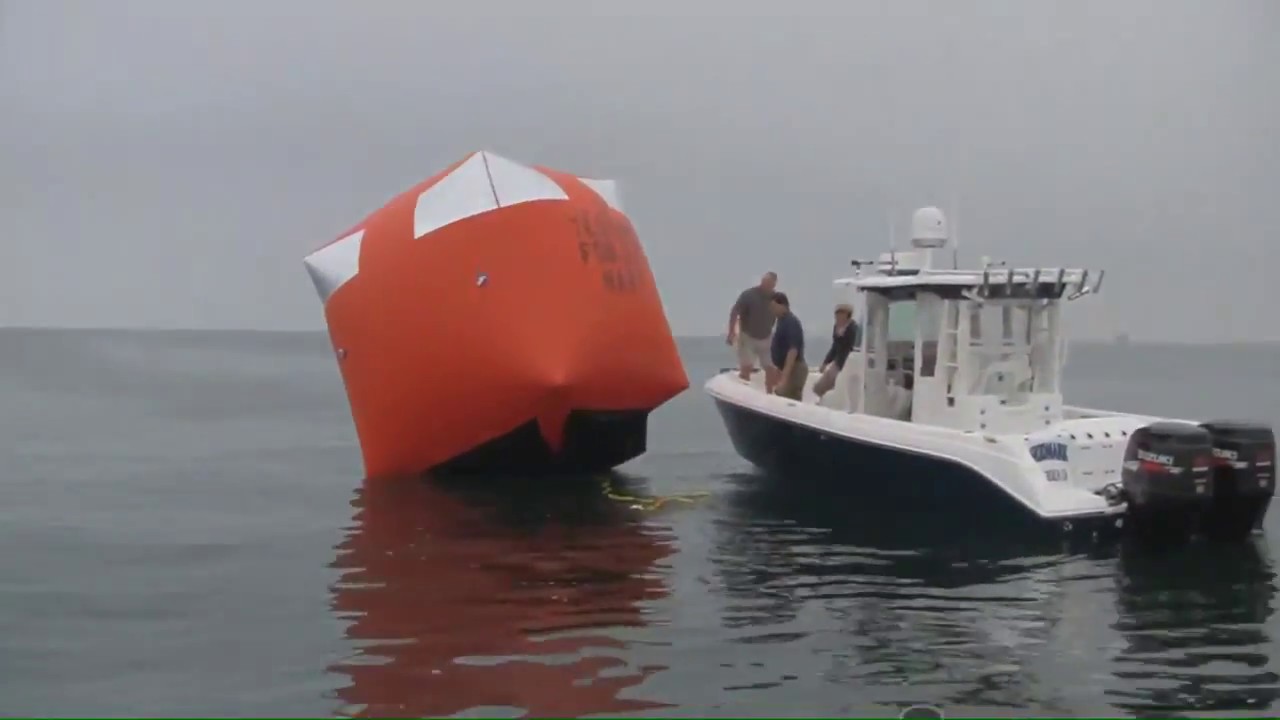 APPF does radar testing on Navy Target balloon 2 miles off of the beach ...
