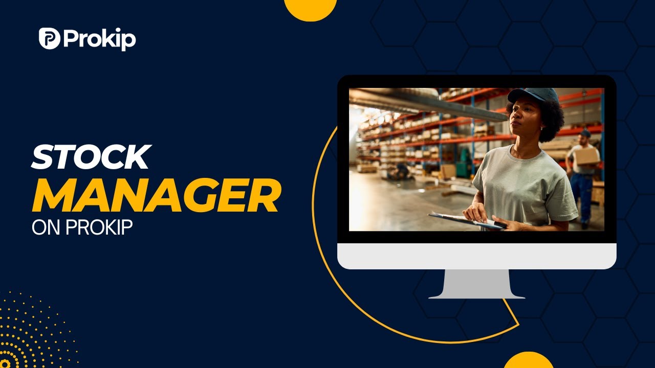 Stock Manager on Prokip - YouTube