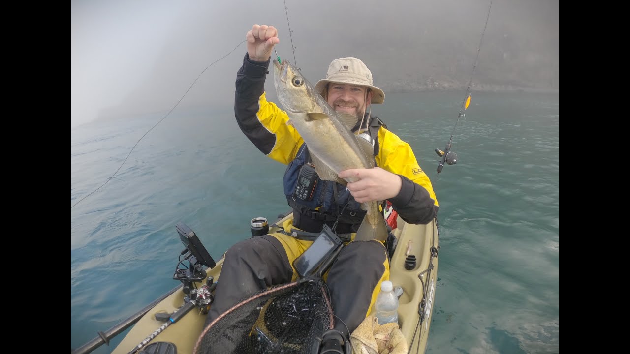 Hobie Kayak Fishing - Pollock on Isle of Skye - YouTube