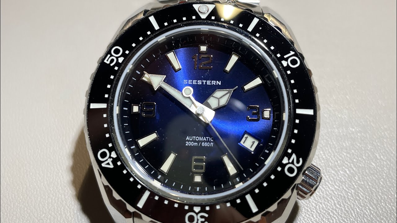 Seestern S416. Grand Seiko Diver Hommage. - YouTube
