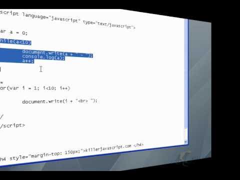 Beginner's Javascript - Loops Part 1 - YouTube
