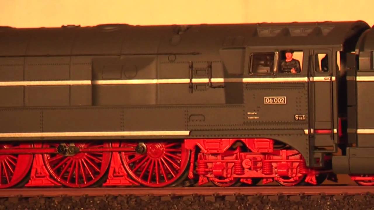 Baureihe 06 Brawa ( BR 06 002 DRG ) 1/5 - YouTube