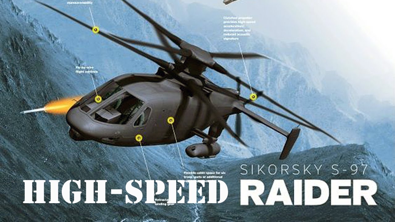 High-speed New ultra-fast US helicopter Sikorsky - YouTube