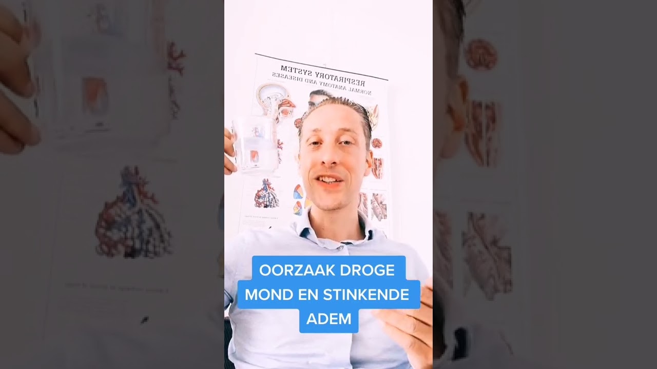 Oorzaak droge mond en stinkende adem - YouTube