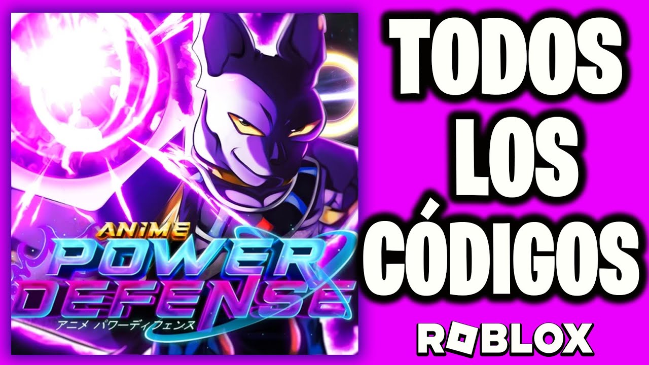 TODOS los CÓDIGOS de 🔥 ANIME POWER DEFENSE 🔥 activos Y actualizados ...