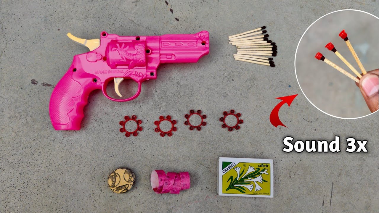Diwali Matchis Gun | Matchstick Banduk Testing | Patakha Gun - YouTube
