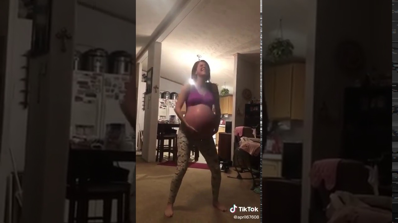 Huge Preggo Dancing - YouTube