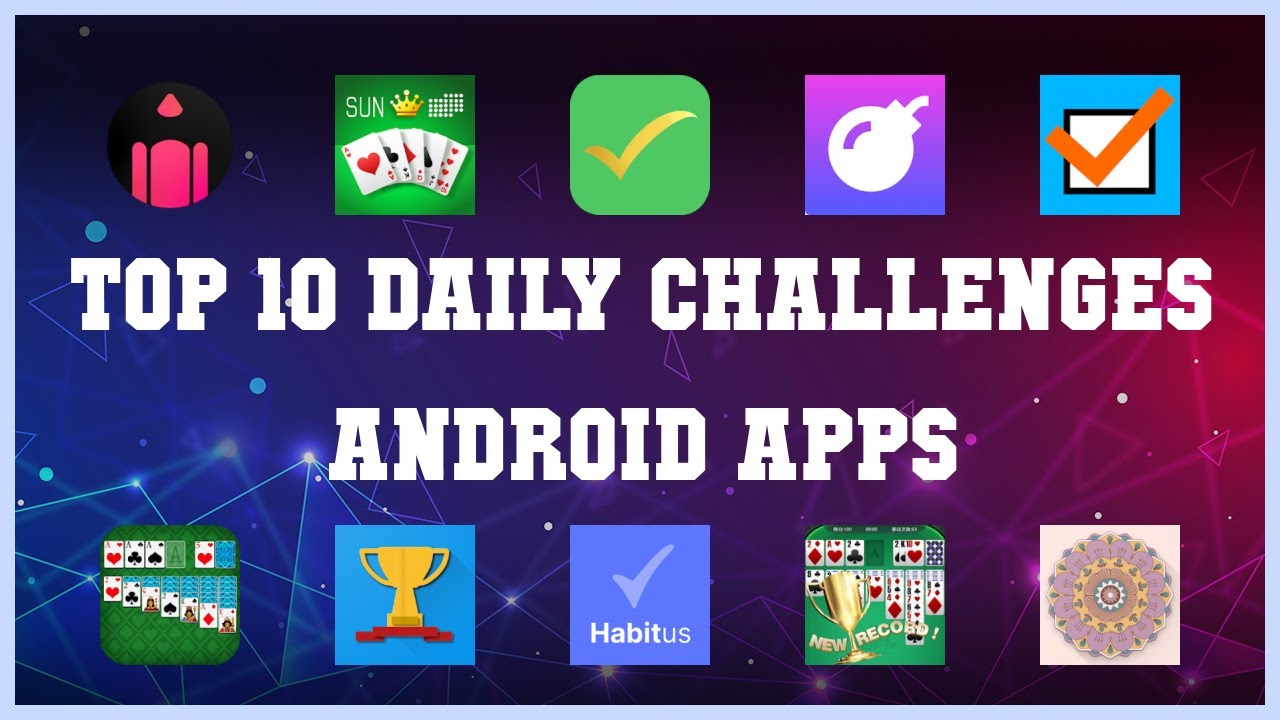 Top 10 Daily challenges Android App | Review - YouTube