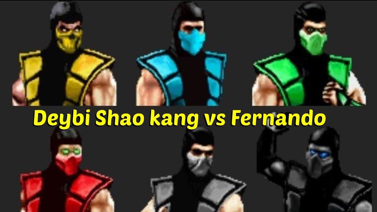 Mortal Kombat trilogy Honduras Deybi Shao Kang Vs Fernando - YouTube