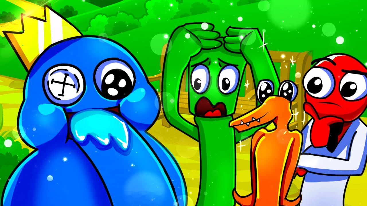 💙 Blue Eats His Hand! 🌈 Rainbow Friends Animation! - YouTube
