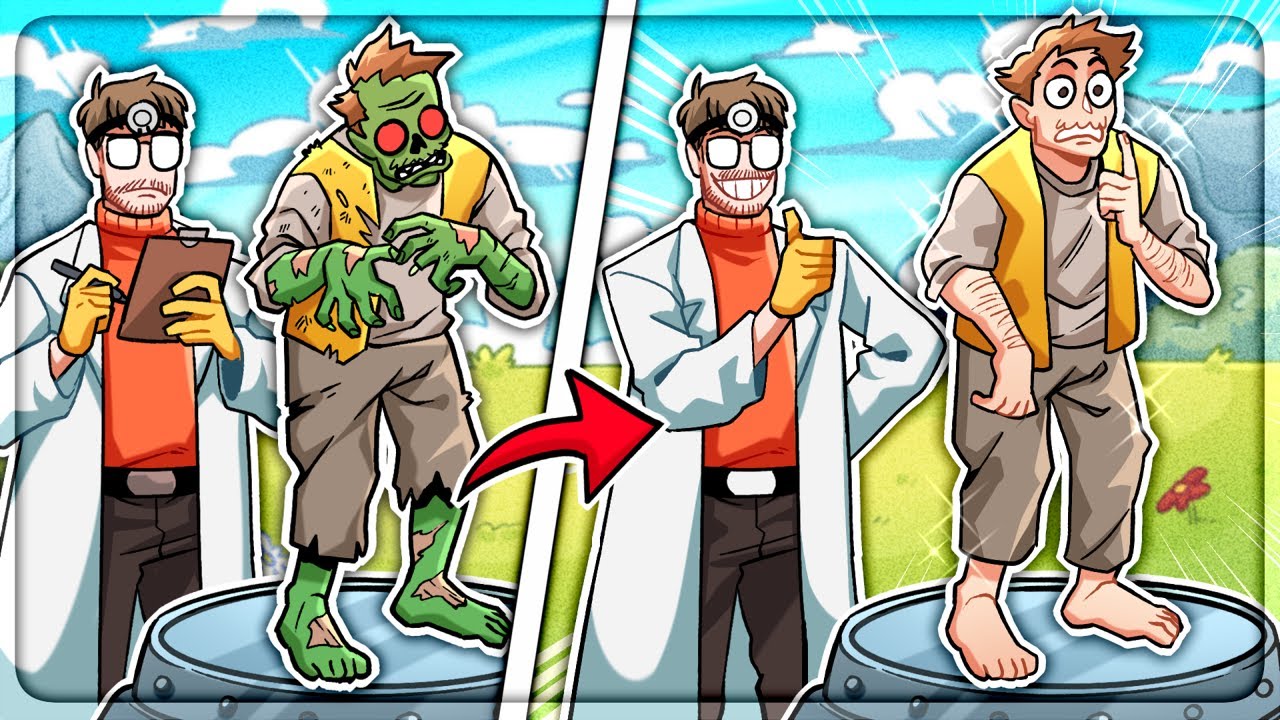 I Built A Factory To Cure Zombies in Zombie Cure Lab - YouTube