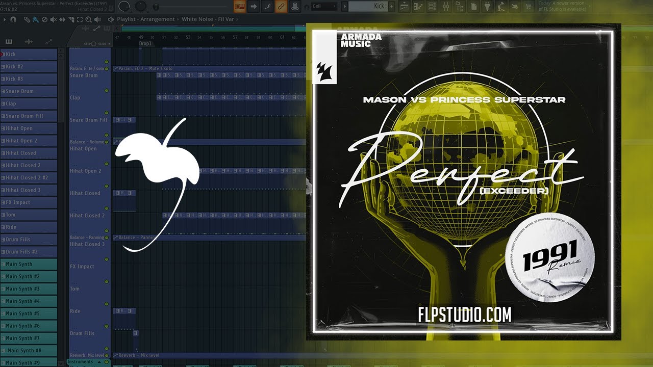 Mason vs Princess Superstar - Perfect (Exceeder) [1991 Remix] (FL ...